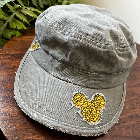 Disney | Accessories | Disneyland Resort Distressed Mickey Mouse Cap ...